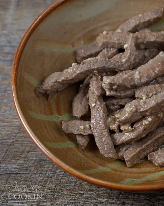 Chinese Pepper Steak: restaurant inspired stir fry at home