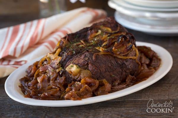 Amish Pot Roast: a dutch oven recipe for a deliciously tender roast