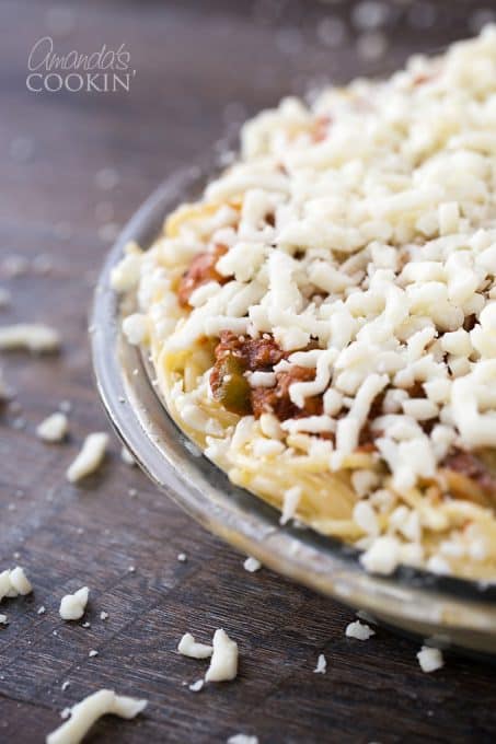 Spaghetti Pie: A comfort classic meal that's super easy to make!