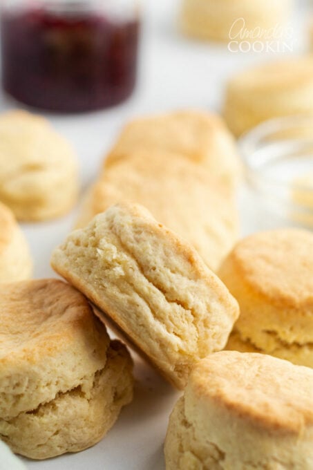 Homemade Biscuits Recipe - Amanda's Cookin'