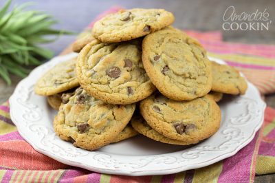 Cinnamon Chocolate Chip Cookies: good old fashioned cookie recipe!