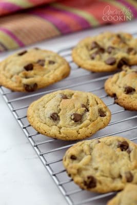 Cinnamon Chocolate Chip Cookies: good old fashioned cookie recipe!