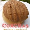 Conchas - Mexican Sweet Bread - Amanda's Cookin'