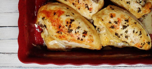 Golden Roasted Chicken Breasts - Amanda's Cookin'