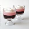 Creamy Raspberry Jello Parfaits- the perfect little tasty treats