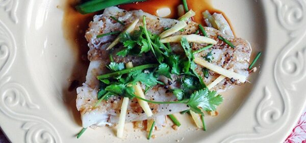 Chinese Style Parchment Fish - Amanda's Cookin'