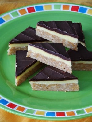 No-Bake Peanut Butter Pudding Bars - Amanda's Cookin' - Cookies ...