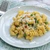 Rotini Peas and Cheese: it's macaroni and cheese all grown up!