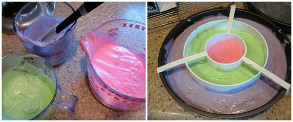 Checkerboard Cake: the perfect colorful cake for Easter!