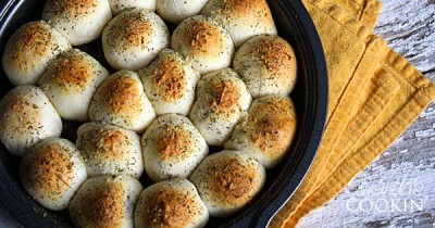 Meatball Stuffed Biscuits Recipe - Amanda's Cookin' - Apps & Finger Foods