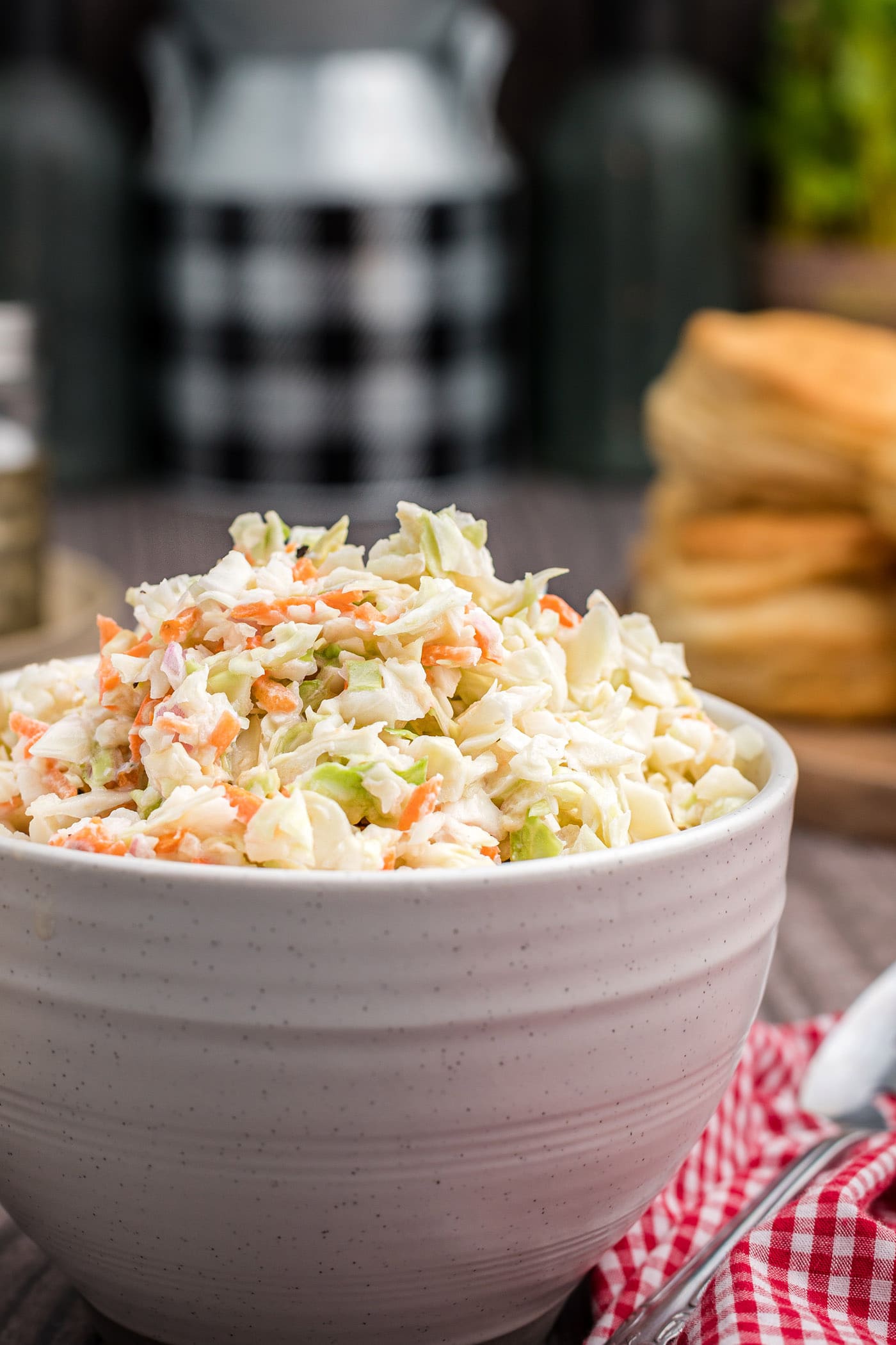 KFC Coleslaw Copycat - Amanda's Cookin' - Side Dish