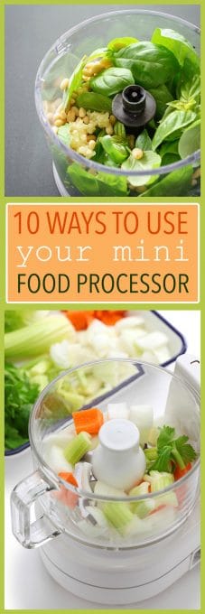 10 Ways to Use Your Mini Food Processor: put your food chopper to work