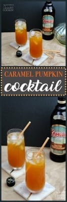 Pumpkin Cocktail with Caramel: an unexpected yet delicious cocktail!