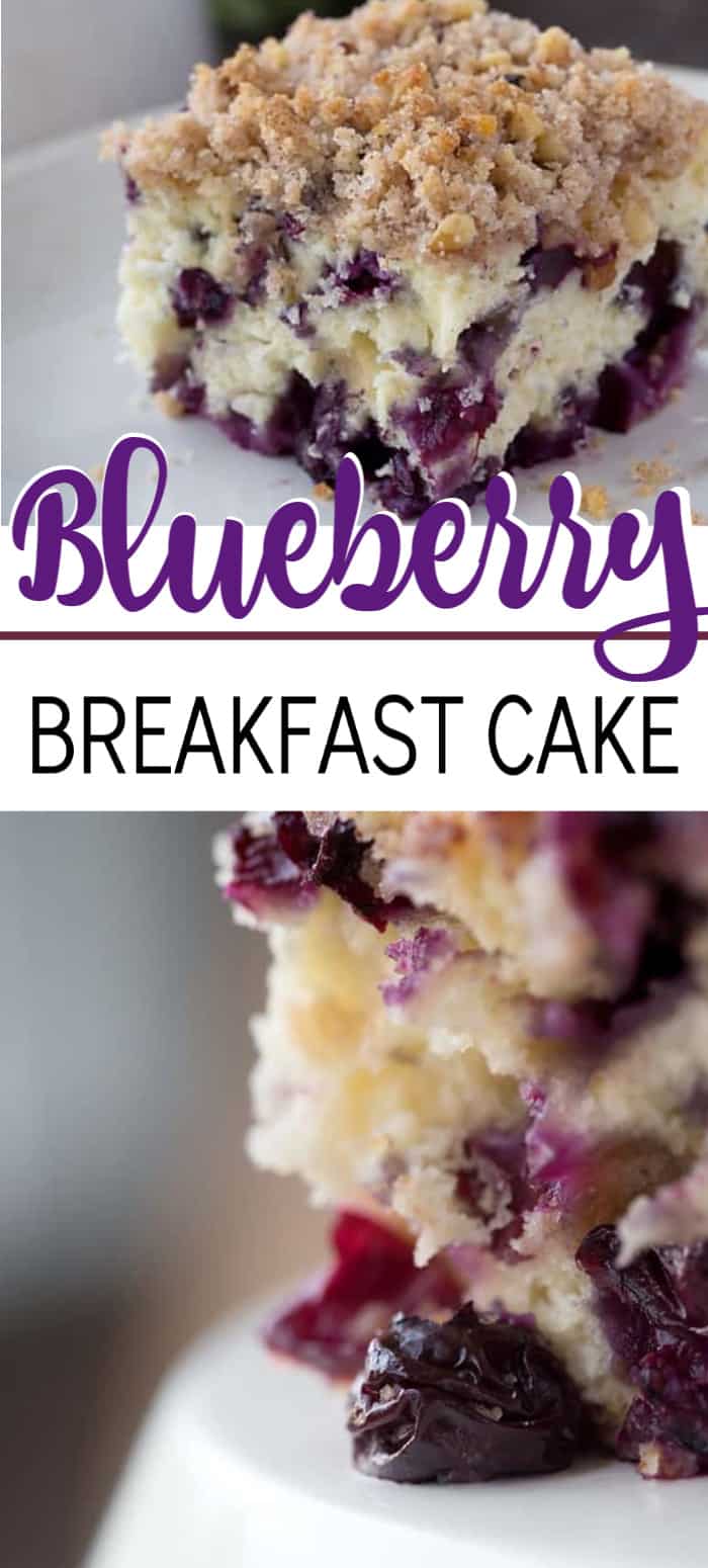 Blueberry Breakfast Cake - Amanda's Cookin' - Cakes, Rolls & Buns