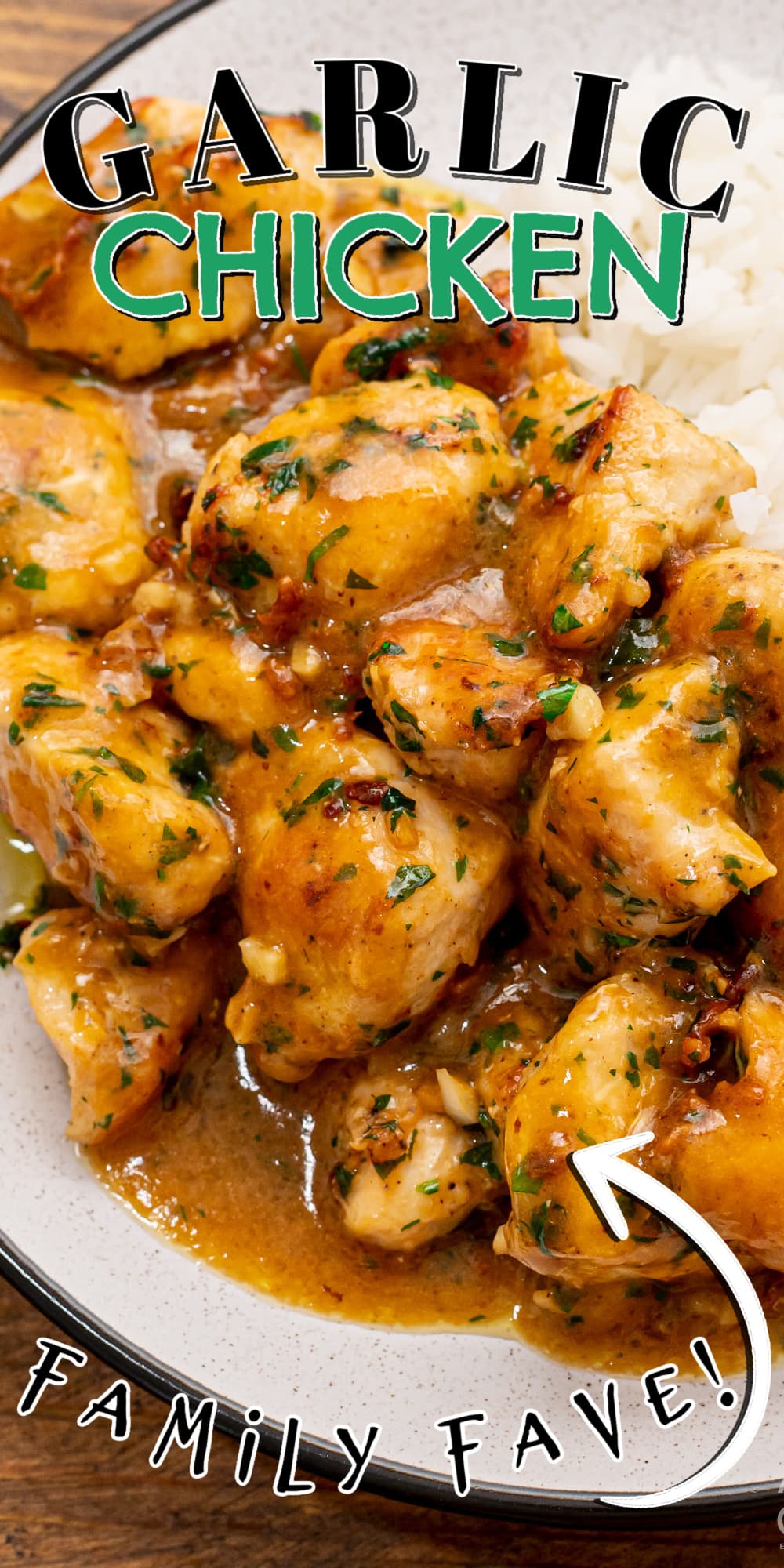 Garlic Chicken Recipe - Amanda's Cookin' - Chicken & Poultry