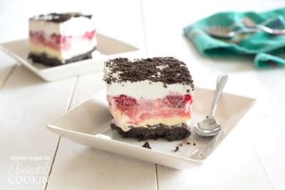 Raspberry Ice Cream Delight: cold slice of heaven on a hot summer’s day!