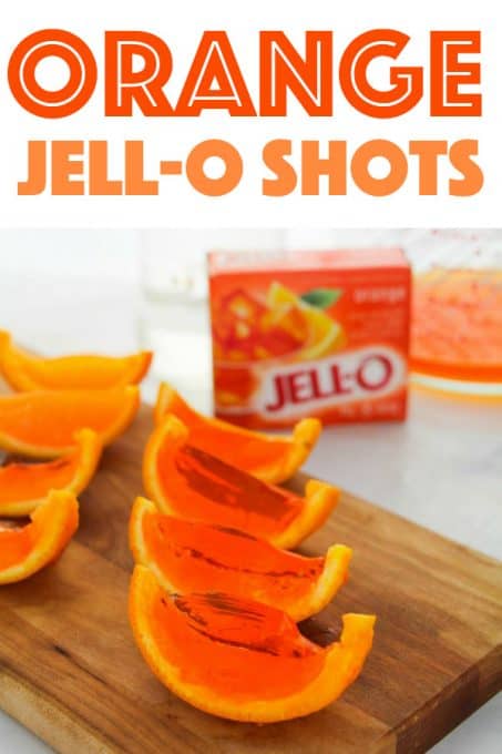 Orange Jell-O Shots: easy and tasty jello shots for any party!