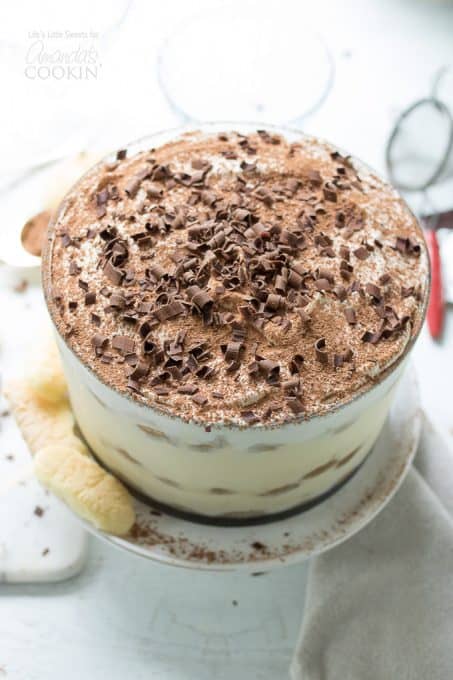 Tiramisu Trifle: a sophisticated and delicious trifle dessert