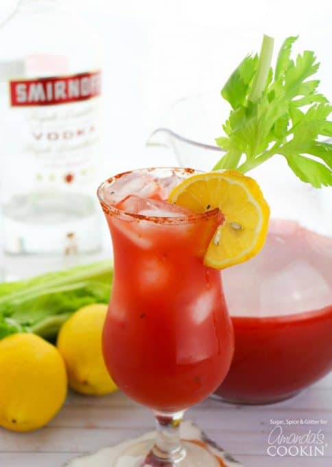 Bloody Mary Cocktail Recipe: a spicy vodka drink for brunch!