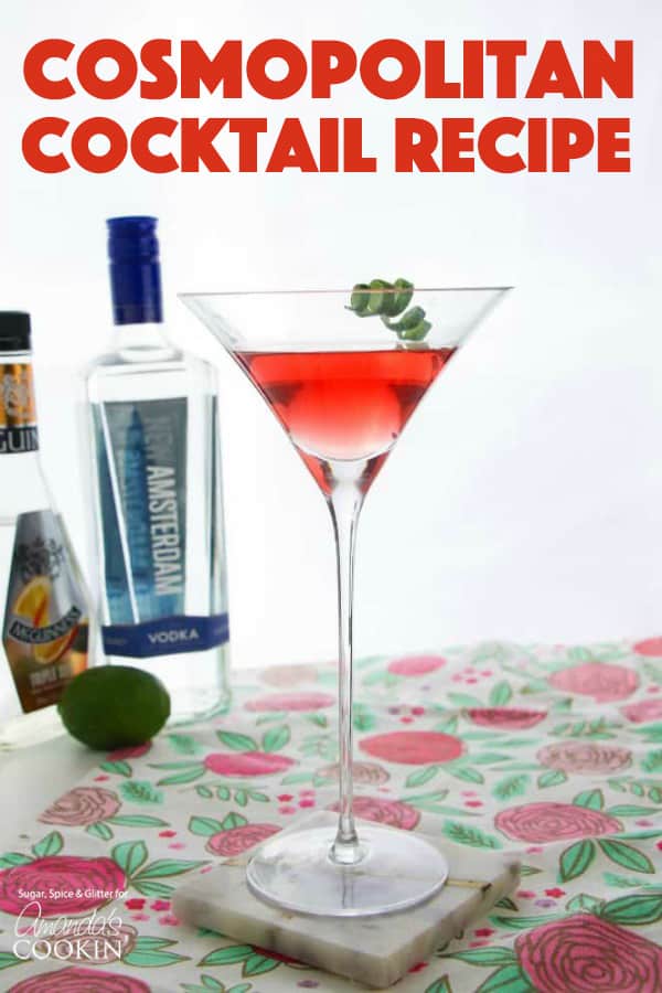 Cosmopolitan Cocktail: the perfect fruity and tart cocktail