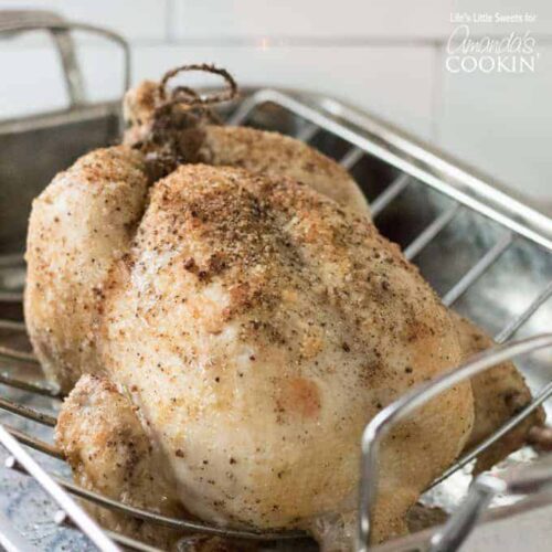 Roasted Chicken: a delicious classic family dinner staple
