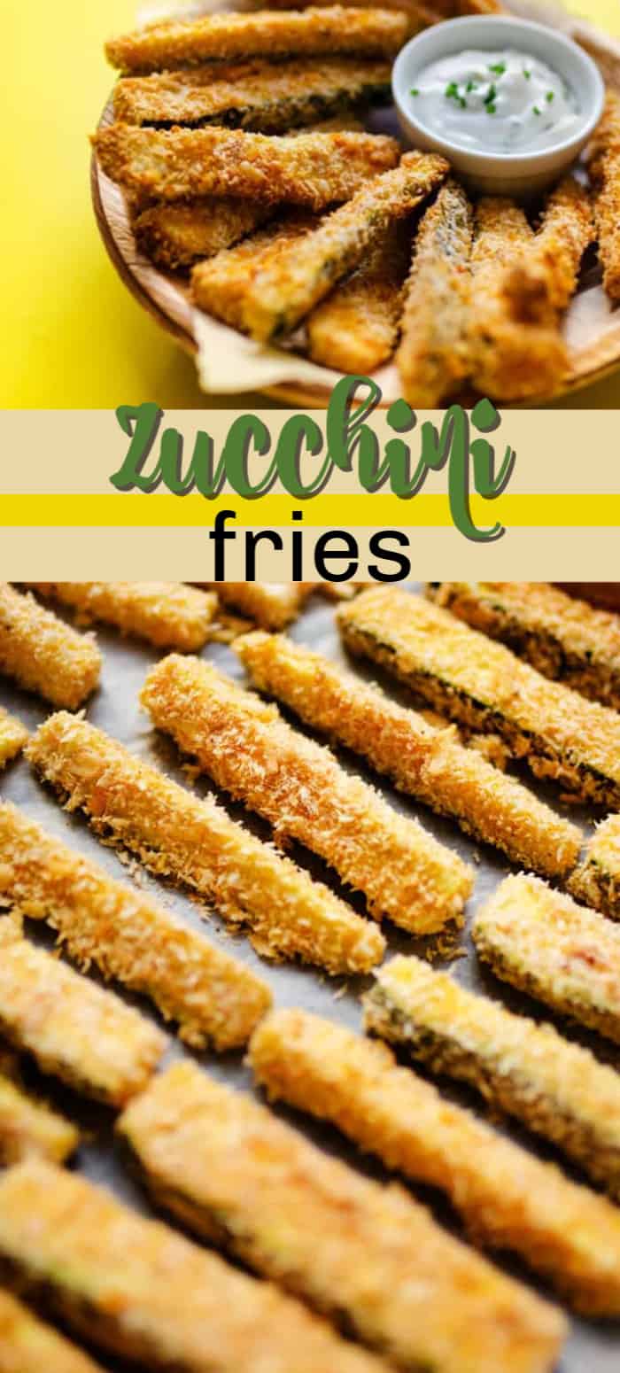 Zucchini Fries: crunchy, tender and healthy these zucchini fries have ...