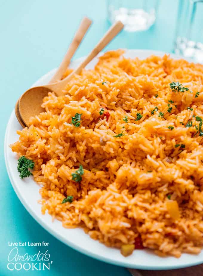 Classic Spanish Rice: an easy 30 minute side dish for busy weekdays