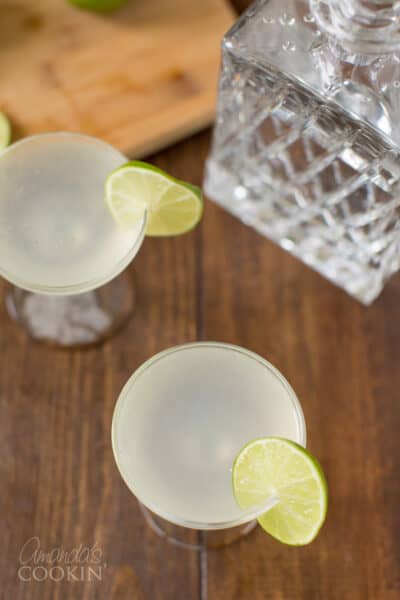 Gimlet Cocktail - Amanda's Cookin' - Cocktails