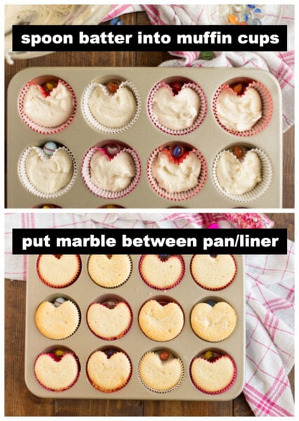 Valentine Cupcakes Recipe - Heart Cupcakes - Amanda's Cookin'