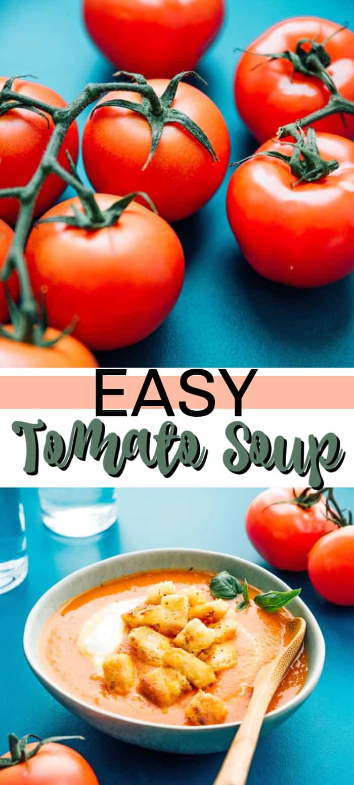Easy Tomato Soup Recipe - Amanda's Cookin' - Soup