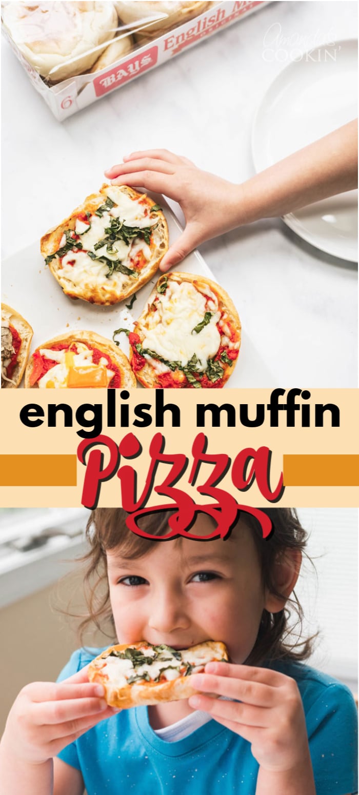 English Muffin Pizza: Create a fun pizza bar! - Amanda's Cookin'