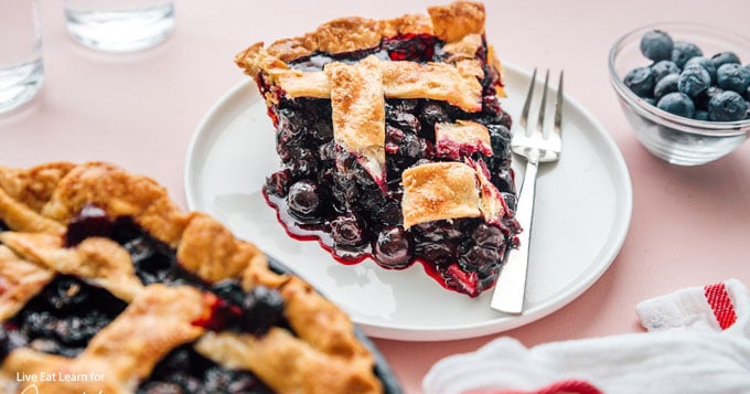 Blueberry Pie Recipe - Amanda's Cookin' - Pies & Tarts