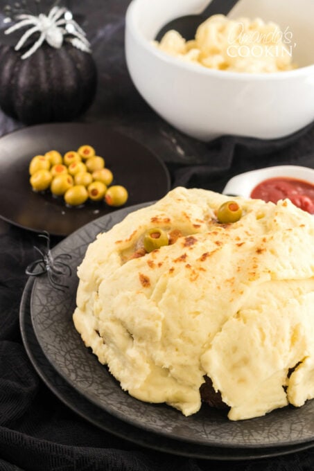 Mummy Meatloaf Recipe for Halloween - Amanda's Cookin'