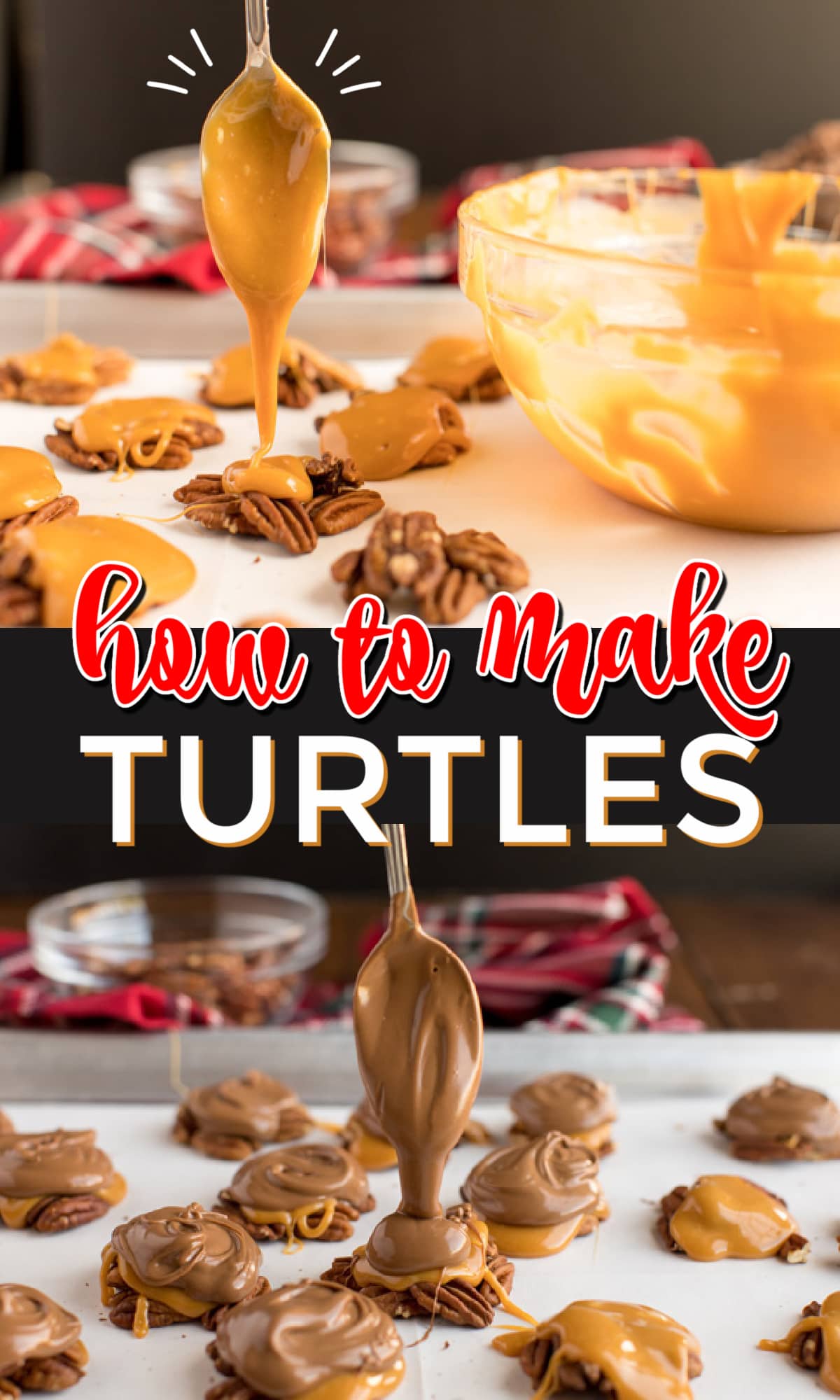 Chocolate Turtles Recipe - Amanda's Cookin'