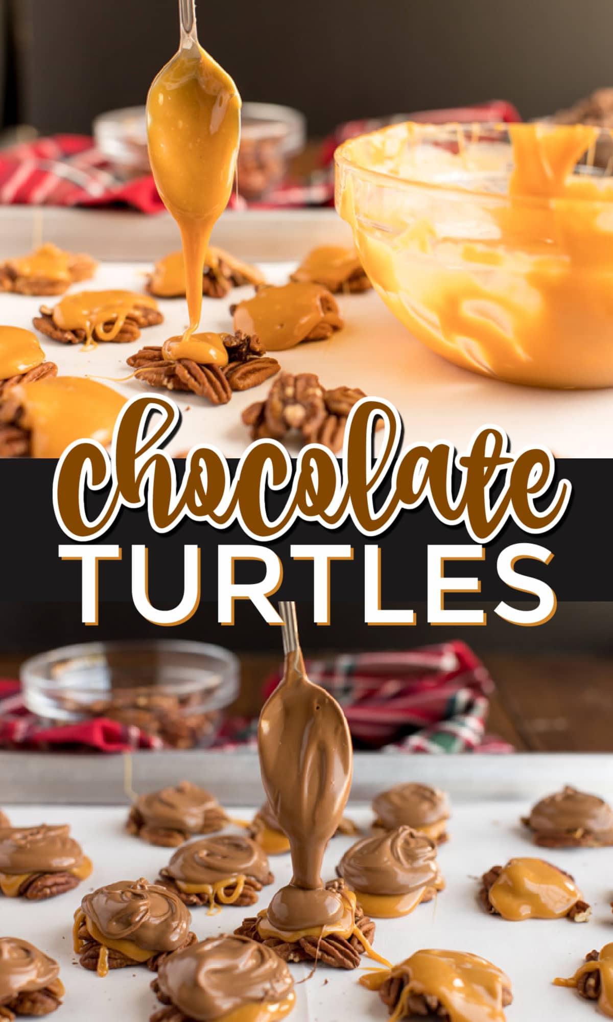Chocolate Turtles Recipe - Amanda's Cookin'
