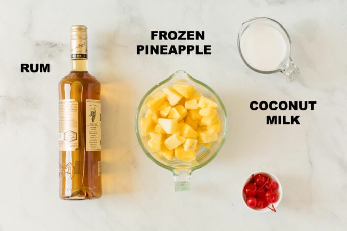 Pineapple Rum Slush - Amanda's Cookin' - Cocktails