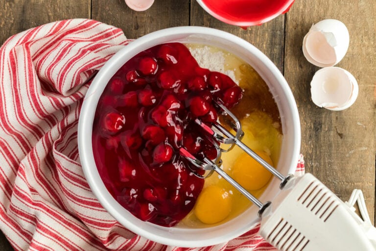 Cherry Cake with Cherry Frosting - Amanda's Cookin' - Cake & Cupcakes