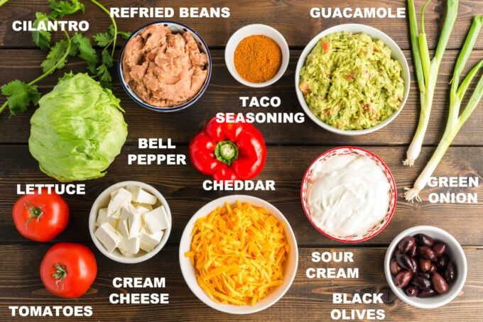 Taco Dip Recipe - Amanda's Cookin' - Dips & Spreads