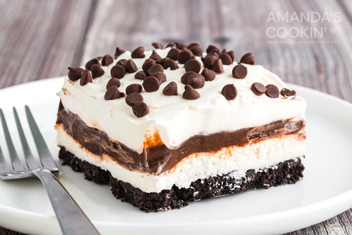 Chocolate Lasagna Recipe Amanda s Cookin One Pan Desserts Chocolate Lasagna Recipe Amanda s Cookin One Pan Desserts