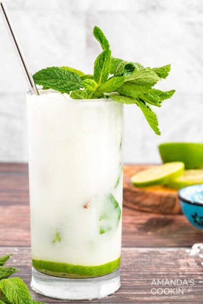 Coconut Mojito - Amanda's Cookin' - Cocktails
