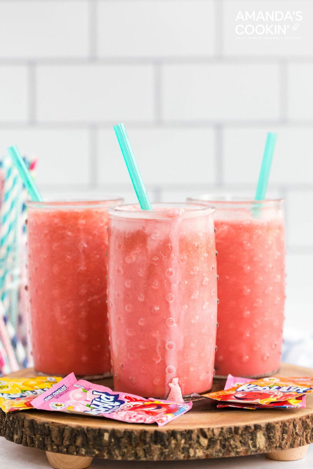 Slushies & Slushie Floats - Amanda's Cookin' - Ice Cream & Frozen Treats