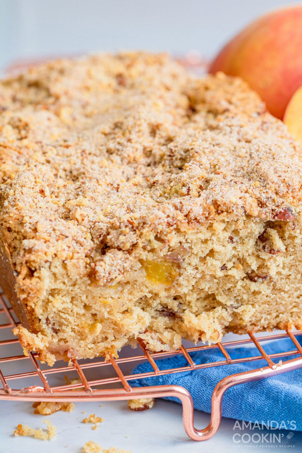 Peach Bread - Amanda's Cookin' - Quick Breads & Muffins