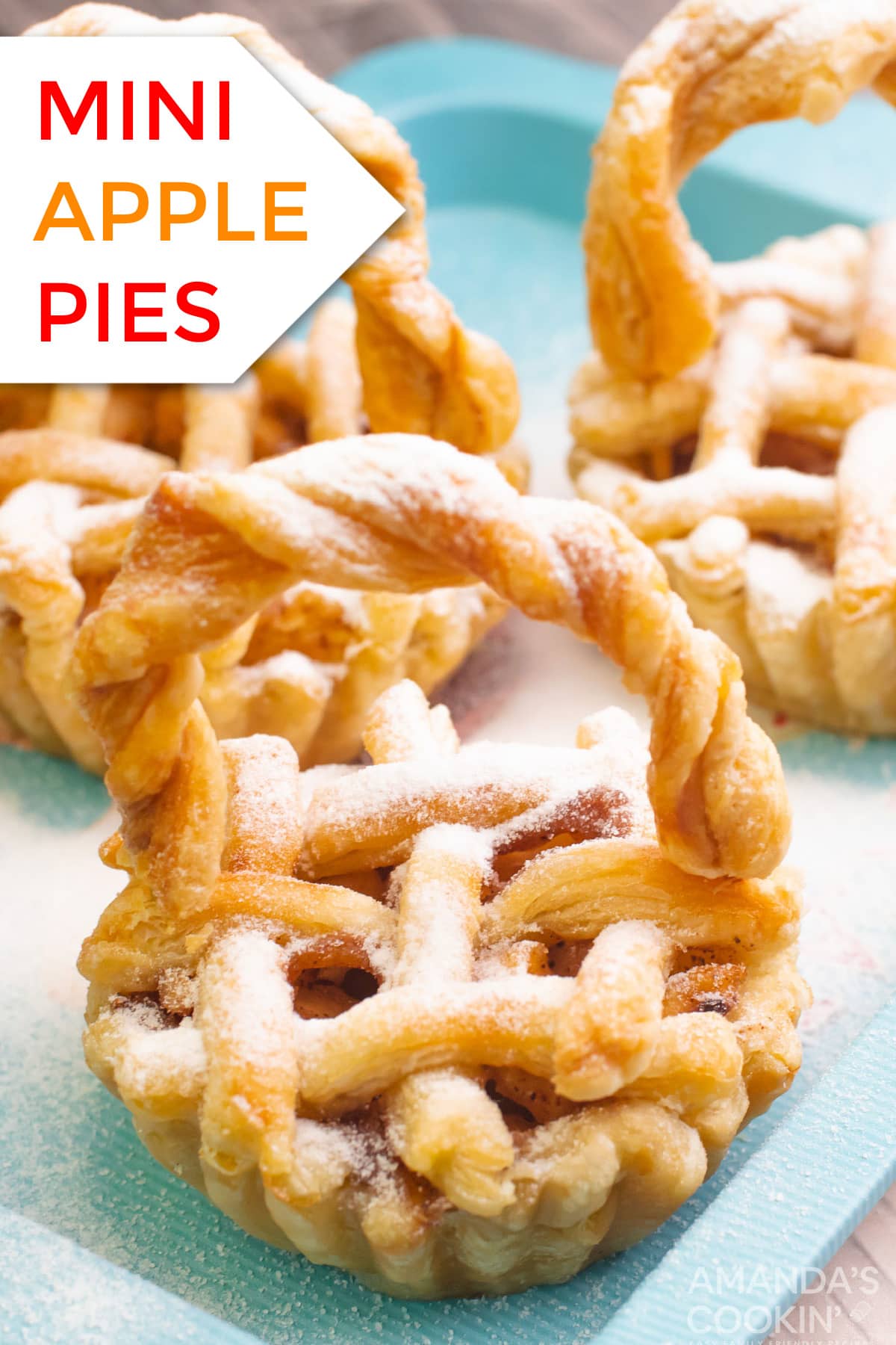 Mini Apple Pies - Amanda's Cookin' - Pies & Tarts
