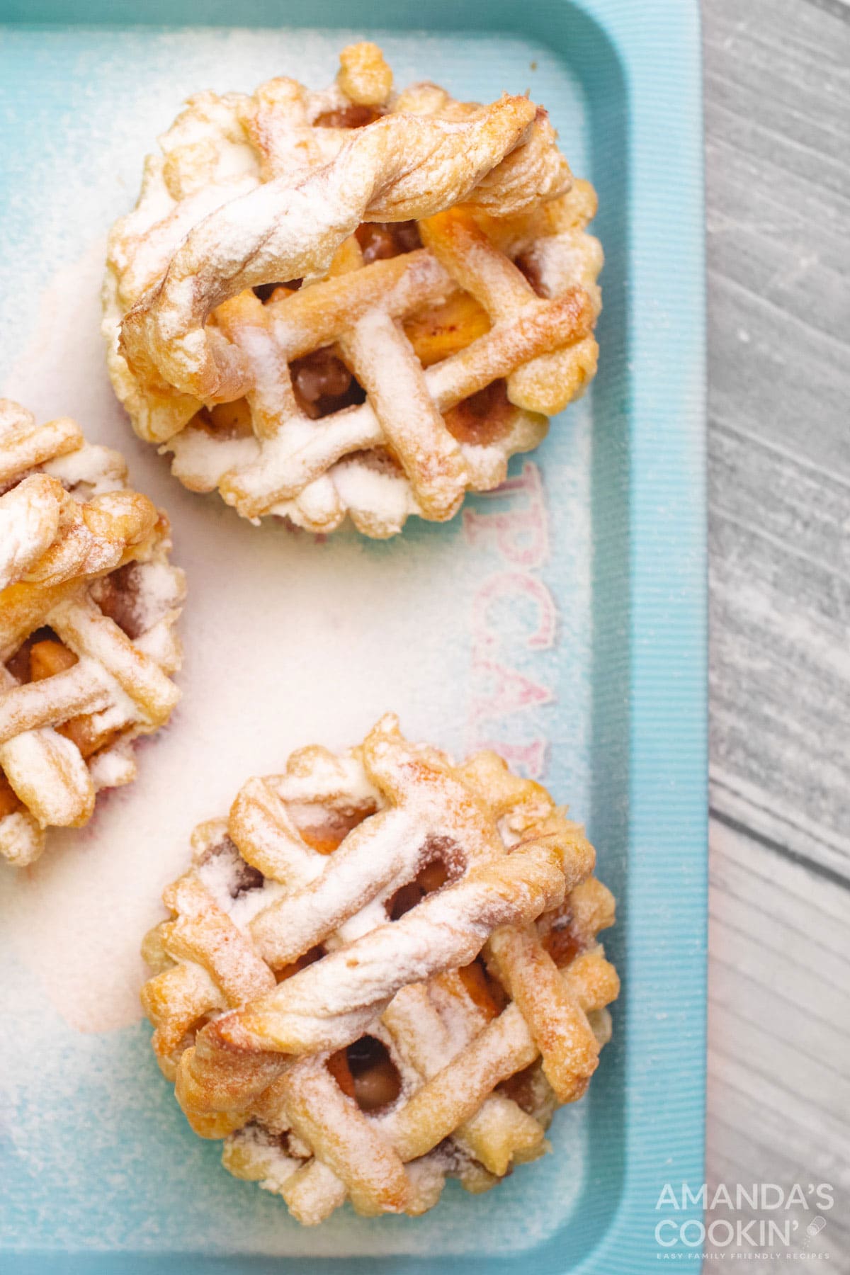 Mini Apple Pies - Amanda's Cookin' - Pies & Tarts