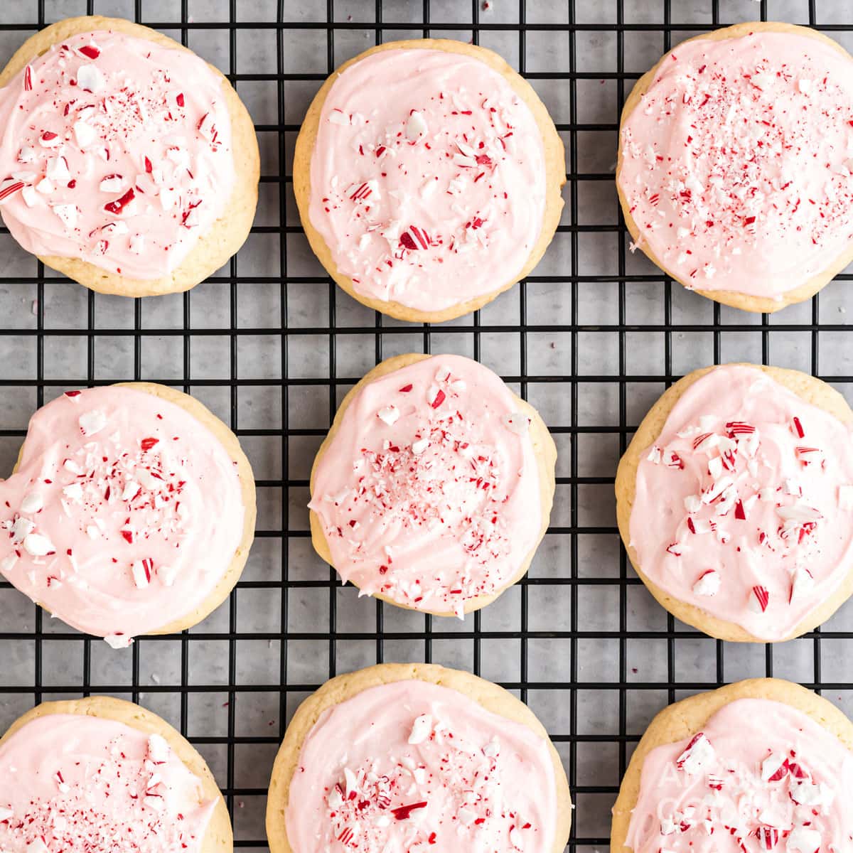 Peppermint Cookies - Amanda's Cookin' - Cookies, Brownies, & Bars