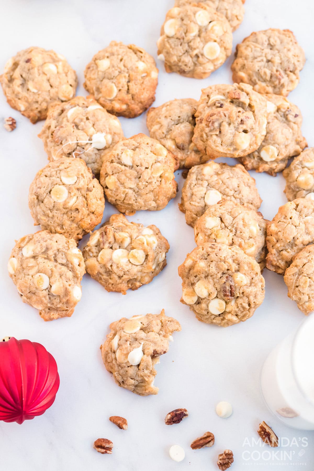 Banana Cookies - Amanda's Cookin' - Cookies, Brownies, & Bars