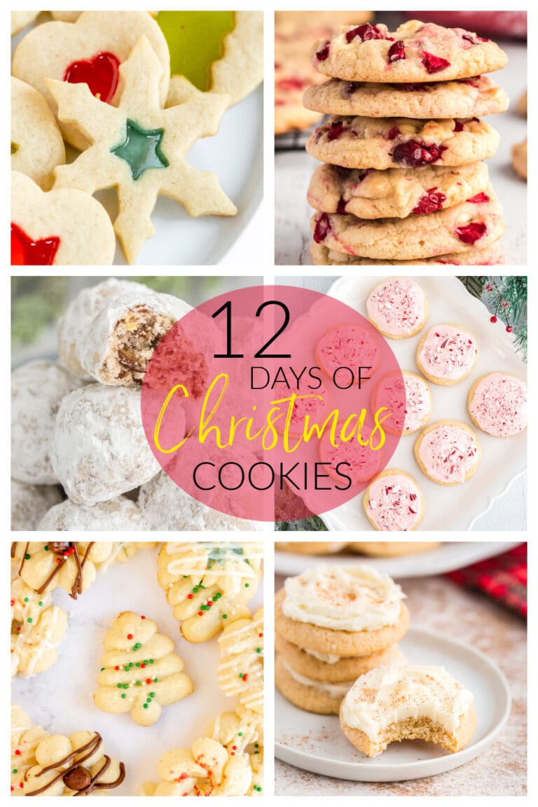 12 Days of Christmas Cookies 2020 - Amanda's Cookin'