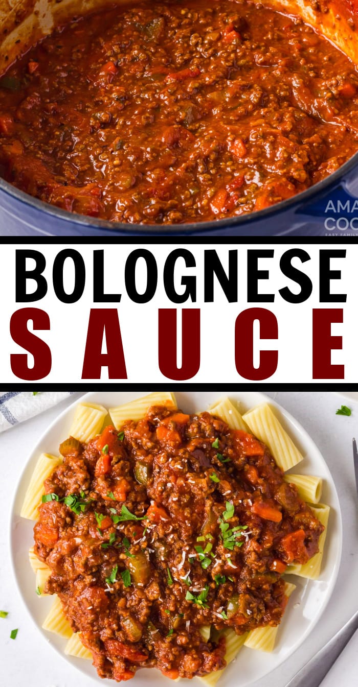 Bolognese Sauce - Amanda's Cookin' - Pasta