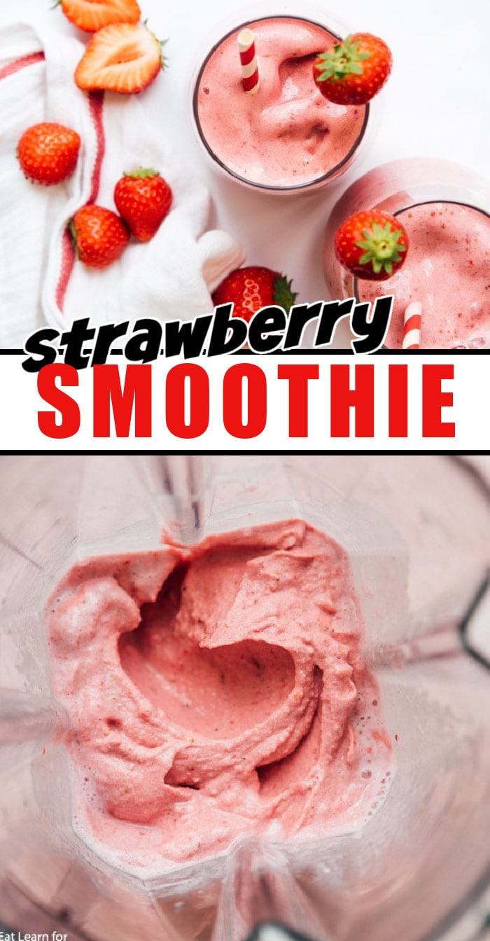 Strawberry Smoothie Recipe - Amanda's Cookin' - Smoothies