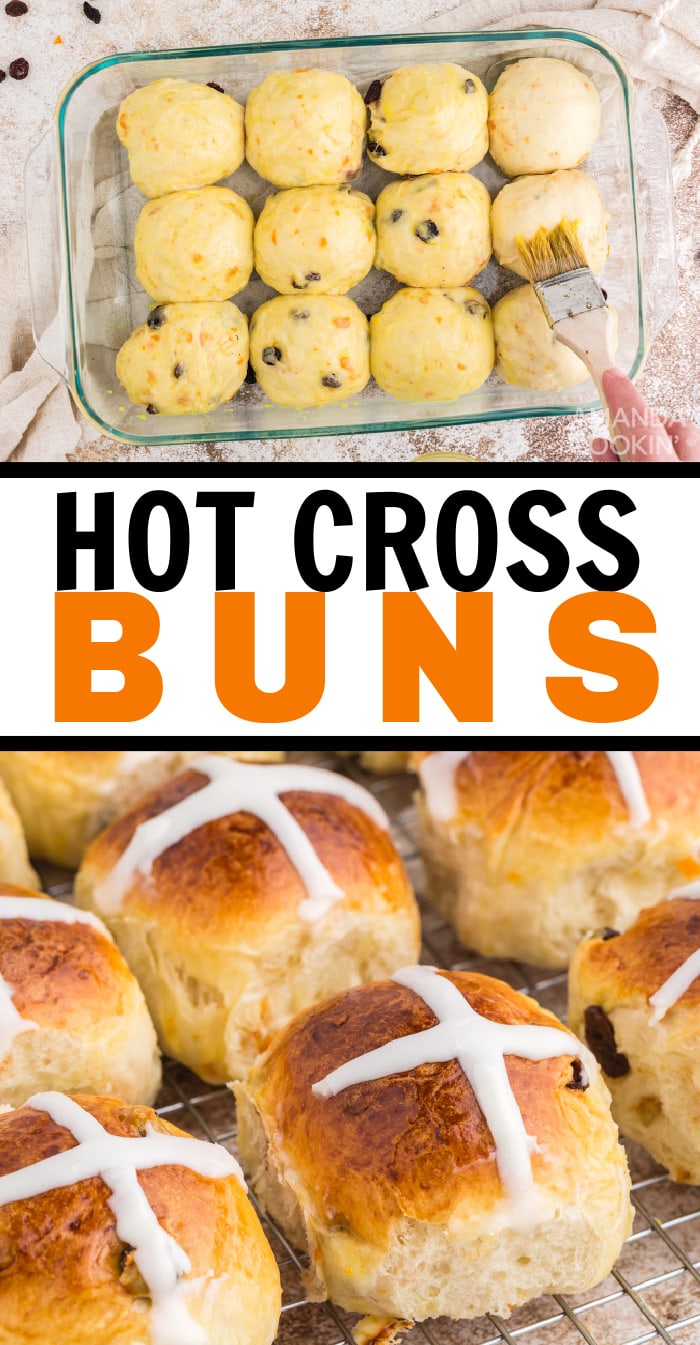 Hot Cross Buns - Amanda's Cookin' - Easter
